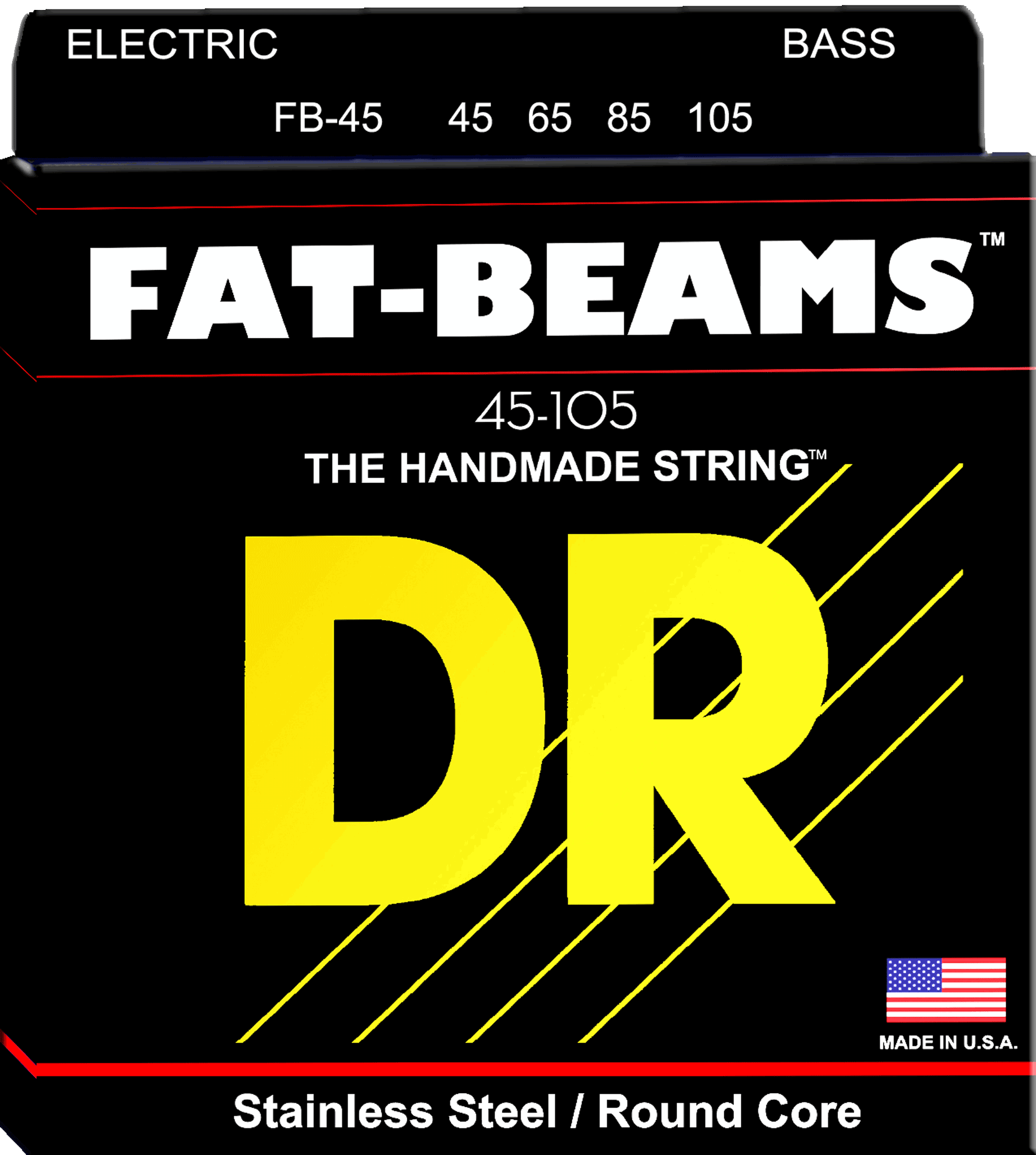DR Strings Fat Beam 4 String Medium (45-105) | Bass Buddha