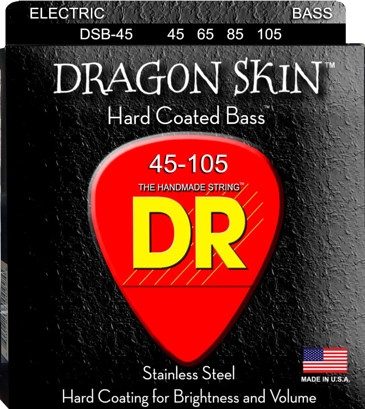 DR Strings Dragon Skin 4 String Medium (45-105) | Bass Buddha