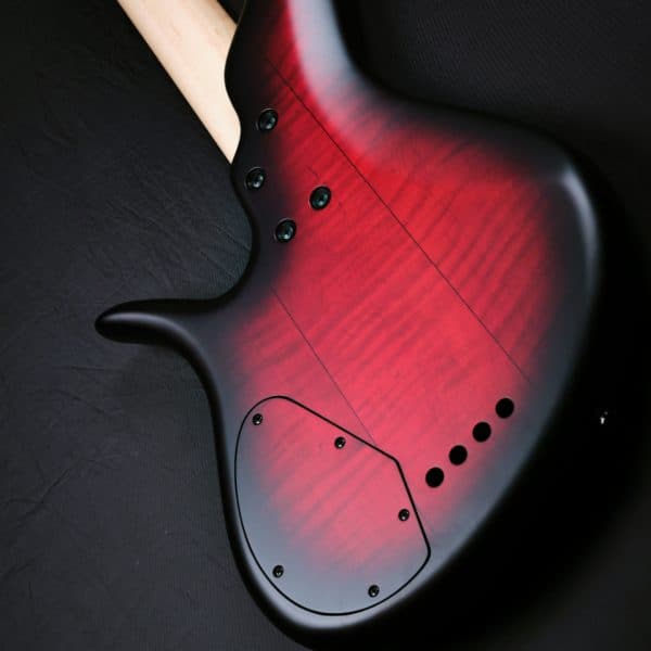 F Bass ACF4 Red Burst Matte | Bass Buddha