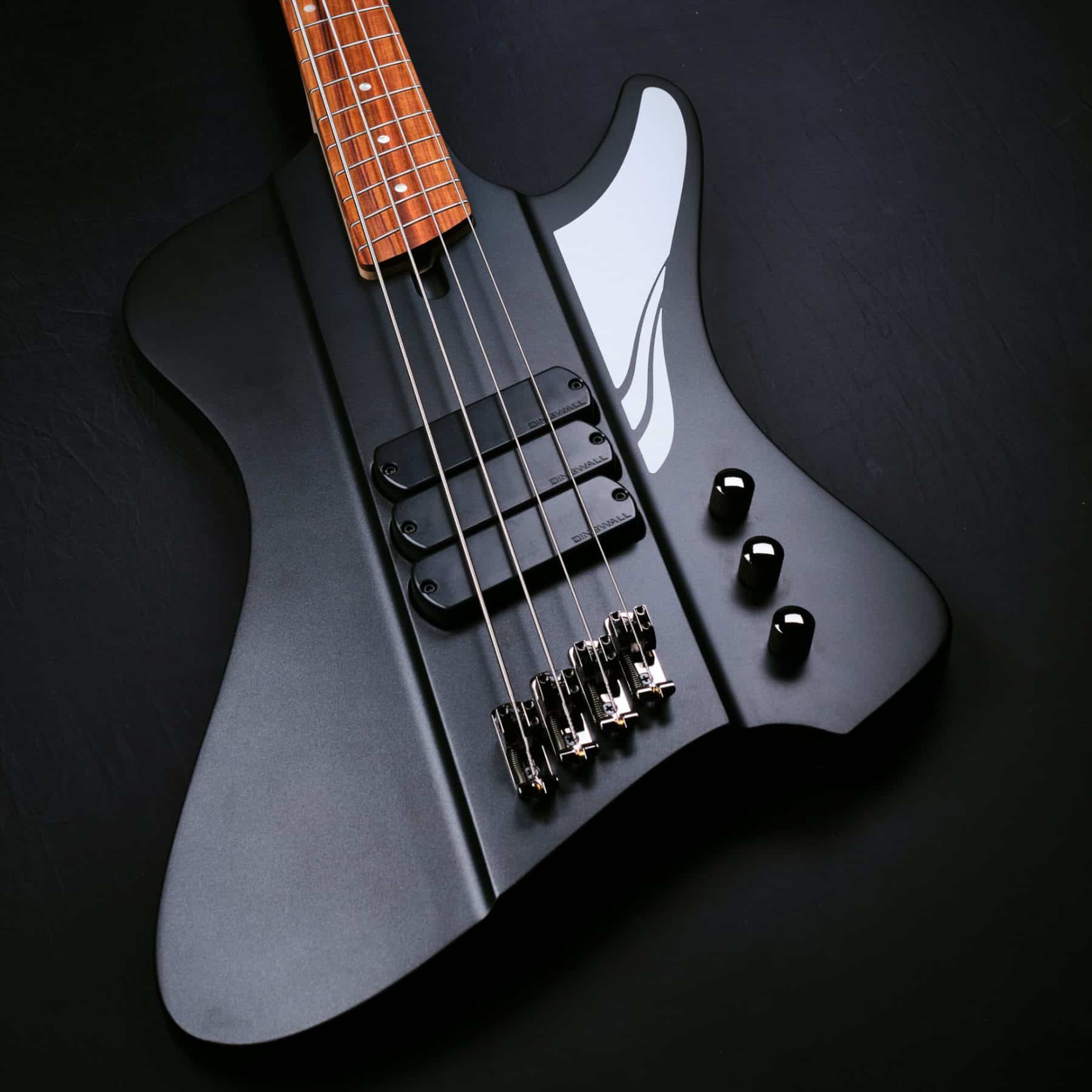 Dingwall D-Roc 4 Standard Matte Metallic Black | Bass Buddha
