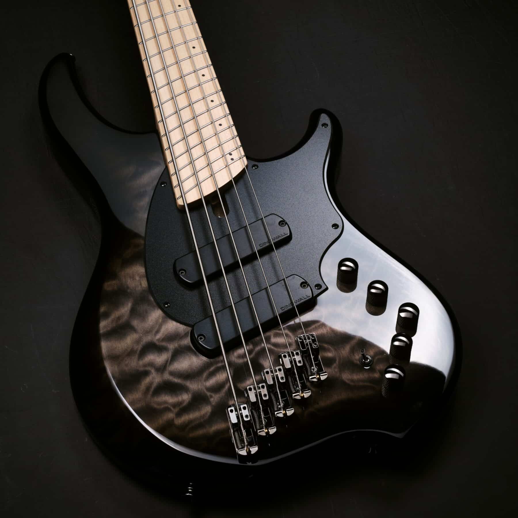 Dingwall Combustion-5 2 tone Blackburst (Quilted maple top) | Bass Buddha