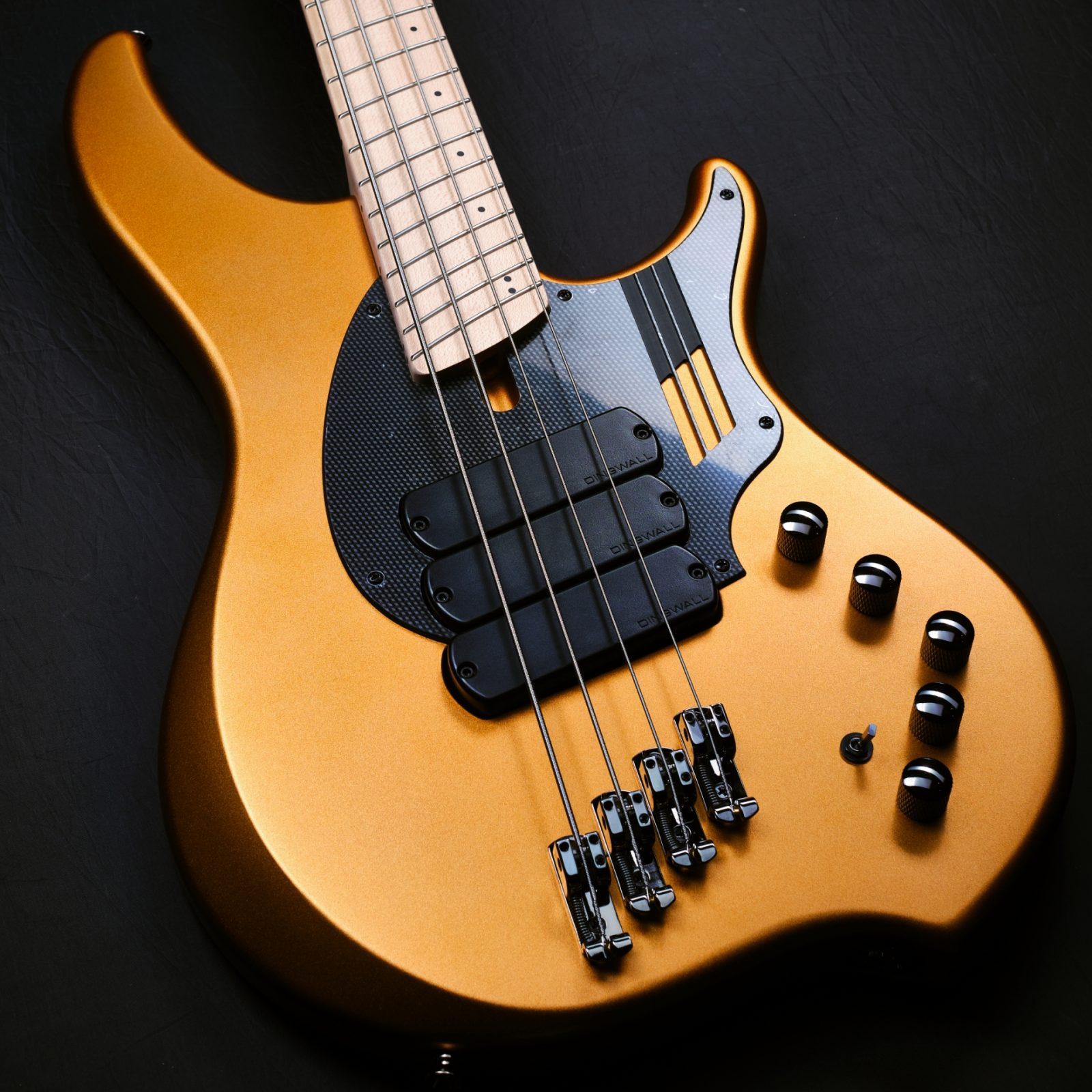 Dingwall NG3-4 Matte Gold | Bass Buddha