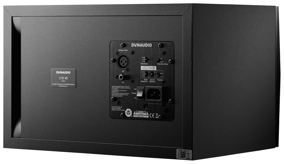 Dynaudio LYD-48 Black Right | Bass Buddha