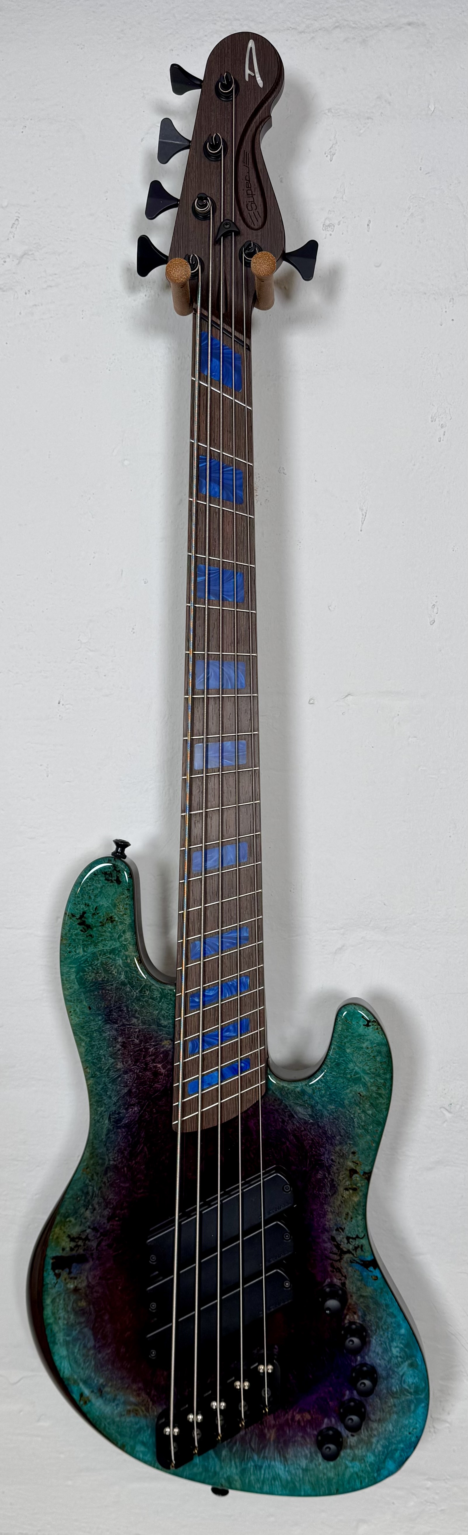 Dingwall Super J-5 Purple Turquoise reverse burst | Bass Buddha