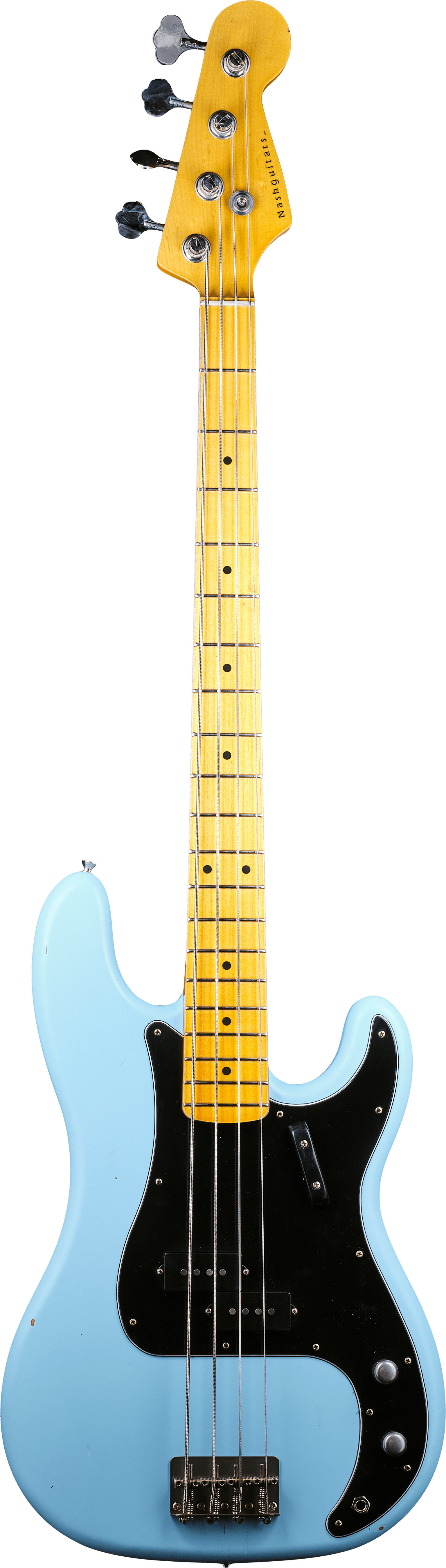 Nash Guitars PB 57 Light Aged Sonic Blue | Bass Buddha