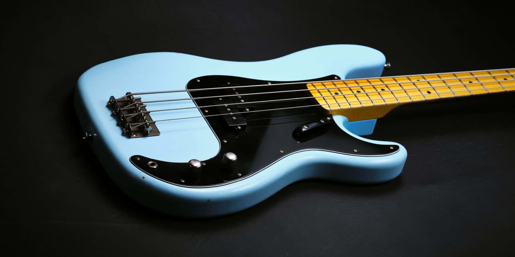 Nash Guitars PB 57 Light Aged Sonic Blue | Bass Buddha