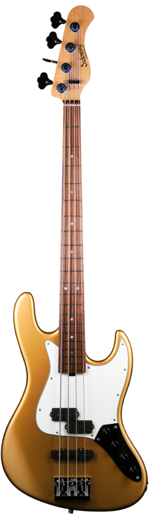 Sadowsky Custom Shop Masterbuilt 21-4 Vintage PJ Solid Firemist Gold ...