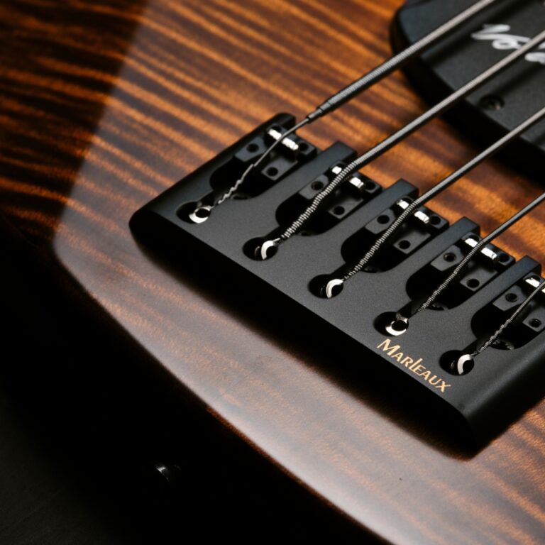Marleaux Votan Deluxe 5 Flamed Maple Top | Bass Buddha