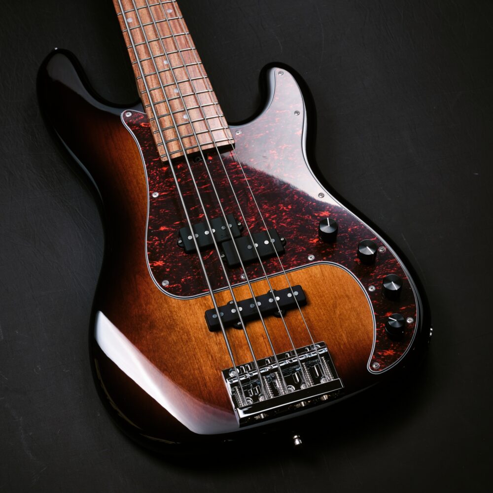 Sadowsky Metroline 21-5 Hybrid PJ 59 Burst Transparent High Polish ...