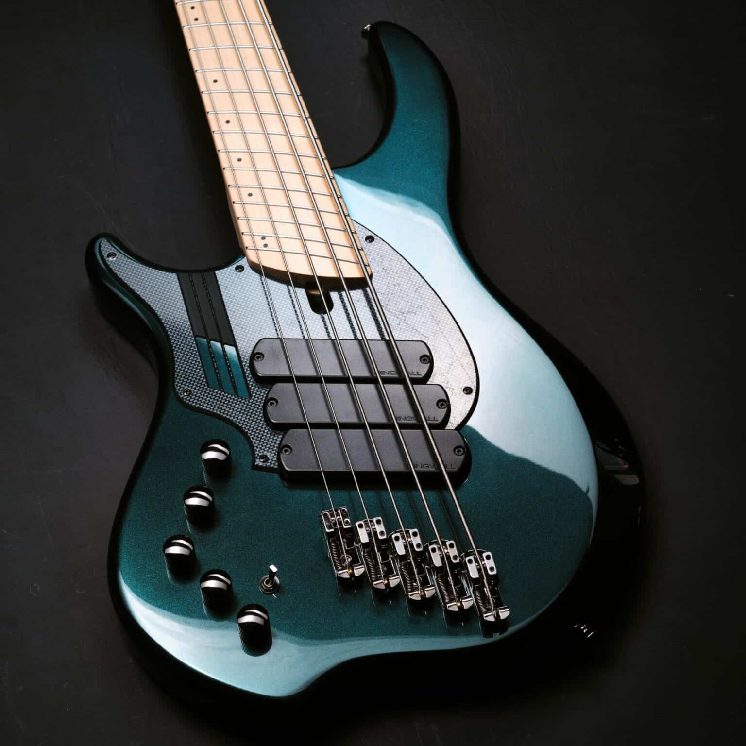 Dingwall NG3-5 Lefty Black Forest Green | Bass Buddha