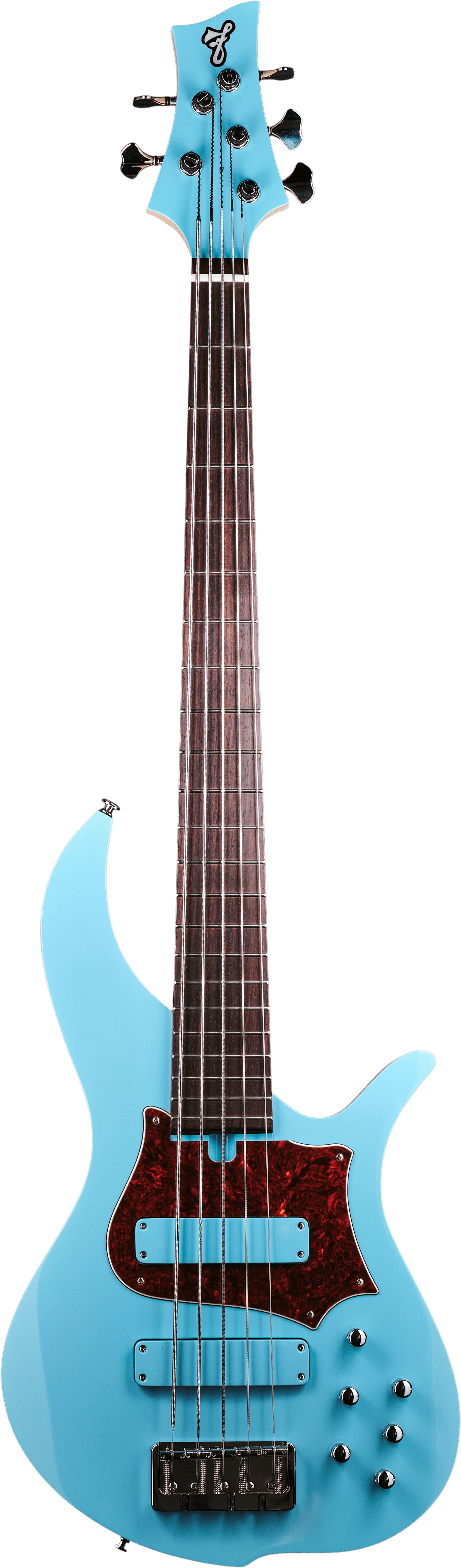 F Bass BN5 Daphne Blue Flat Face | Bass Buddha