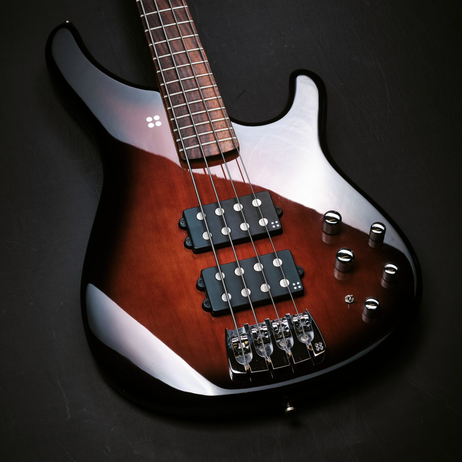 Preowned Sandberg Ken Taylor Standard 4 Brown Burst | Bass Buddha