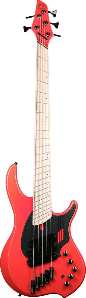 Dingwall NG3-5 Fiesta Red | Bass Buddha