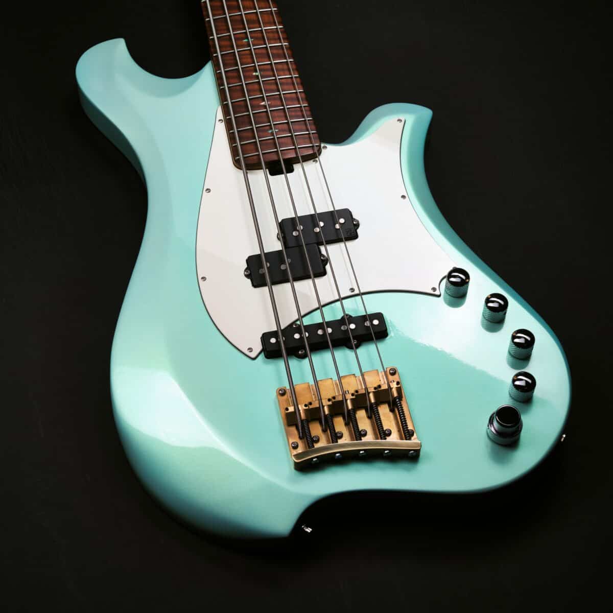 Bacci Guitars Marleo V Seafrost Green | Bass Buddha