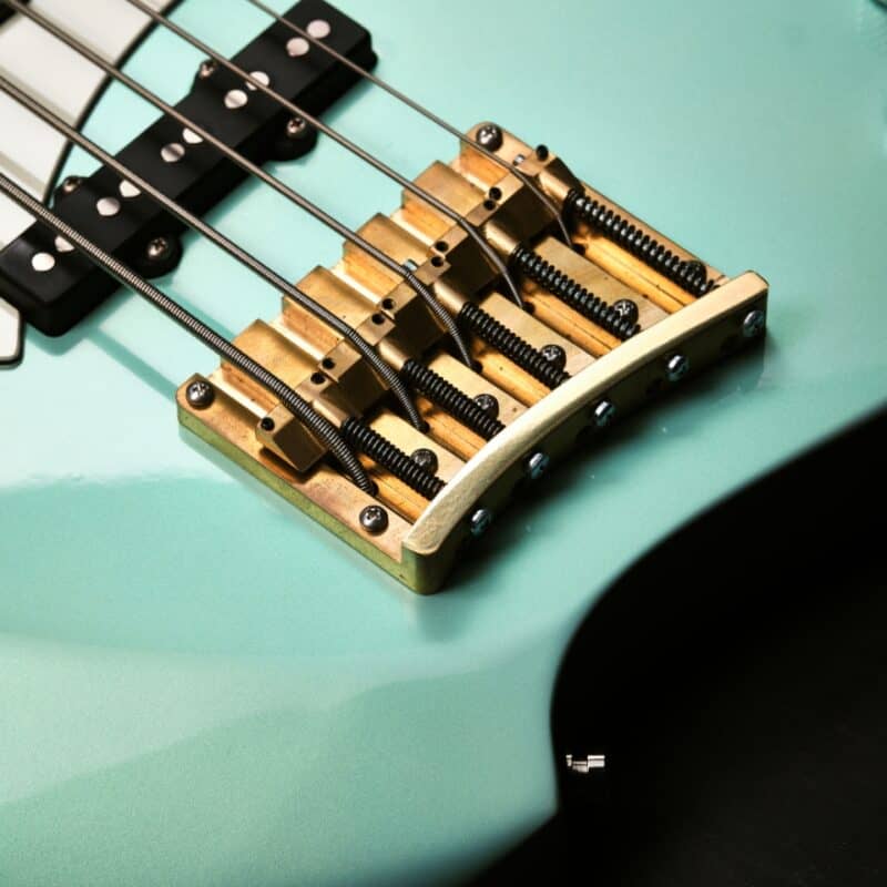 Bacci Guitars Marleo V Seafrost Green | Bass Buddha