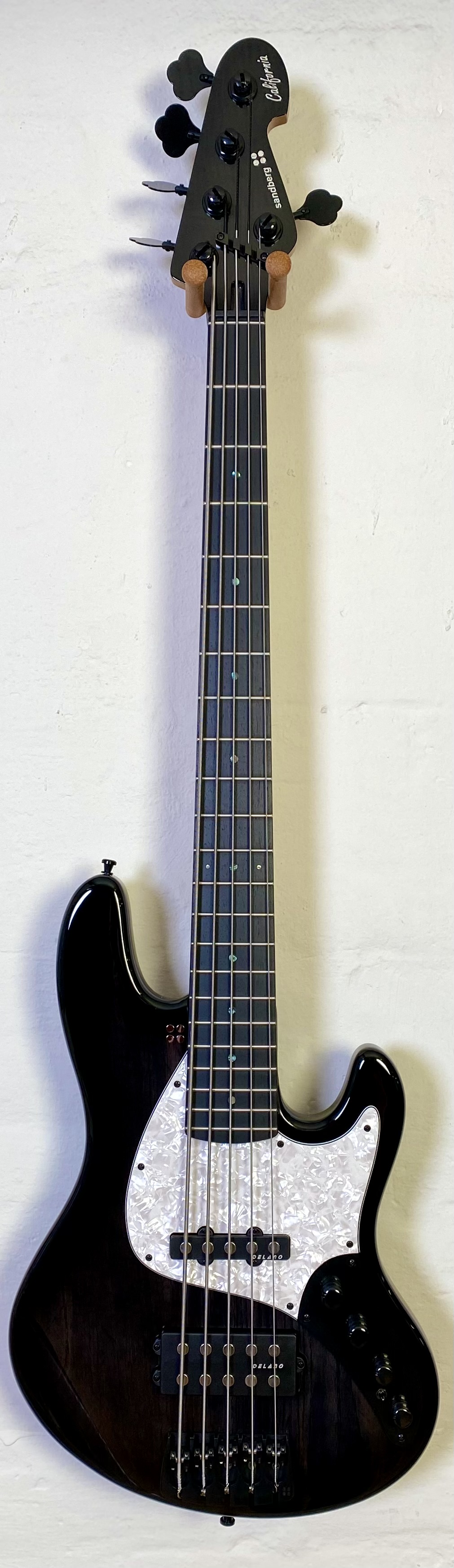 Sandberg TM5 Trans Black Burst With Roasted Maple Neck | Bass Buddha