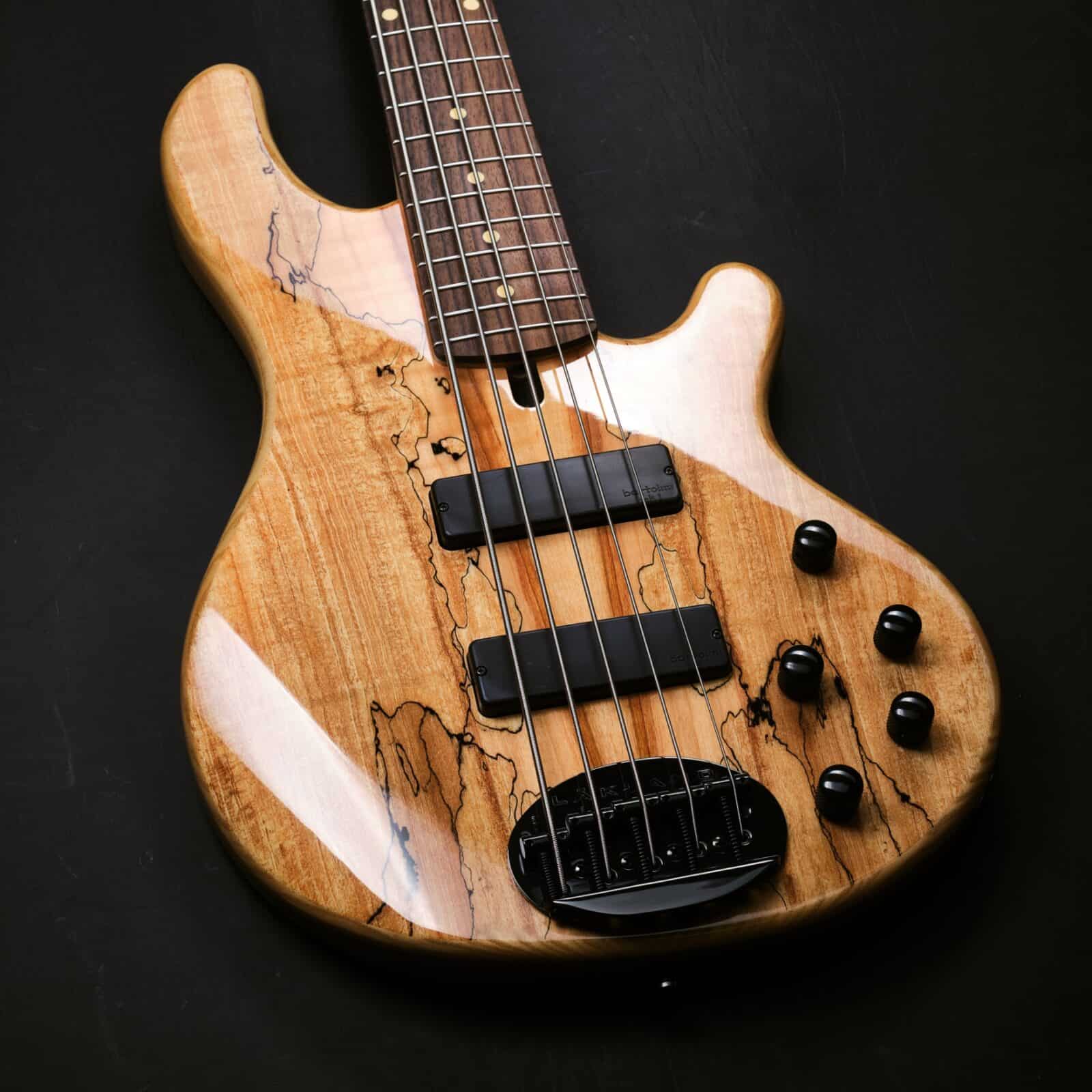 Lakland Skyline 55-01 Spalted Maple Top | Bass Buddha