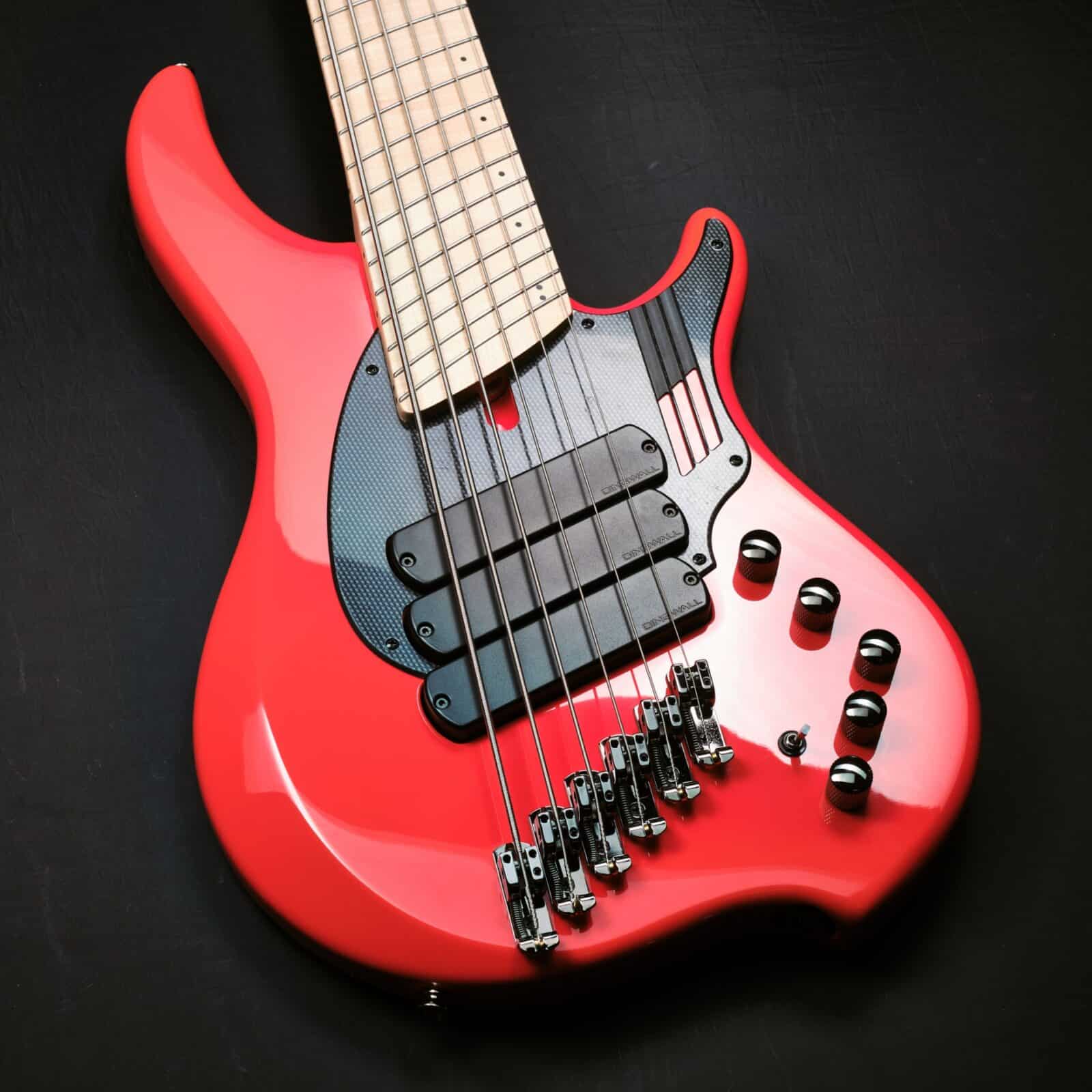 Dingwall NG3-6 Fiesta Red | Bass Buddha