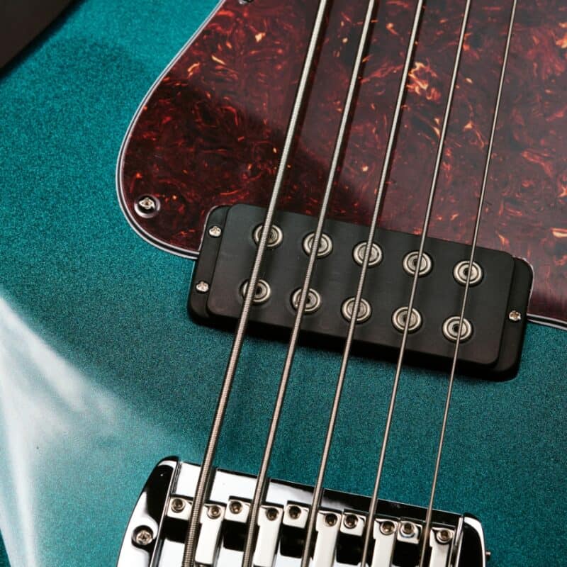 G&L Guitars Kiloton 5 Build To Order USA Emerald Blue Metallic Super ...