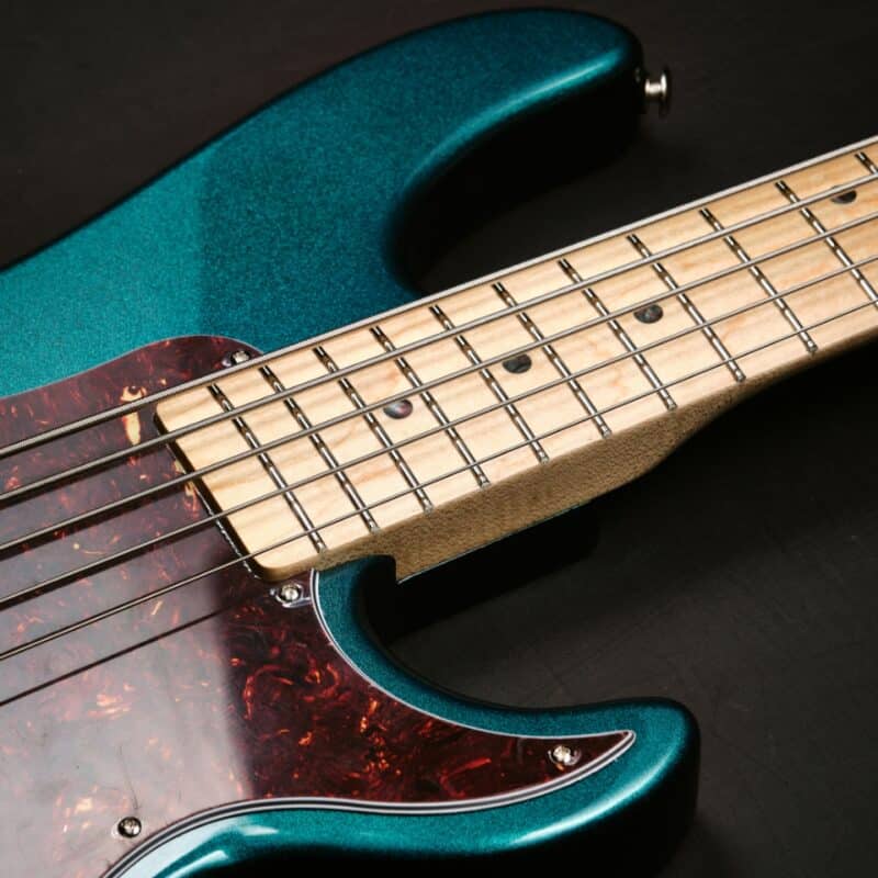 G&L Guitars Kiloton 5 Build To Order USA Emerald Blue Metallic Super ...