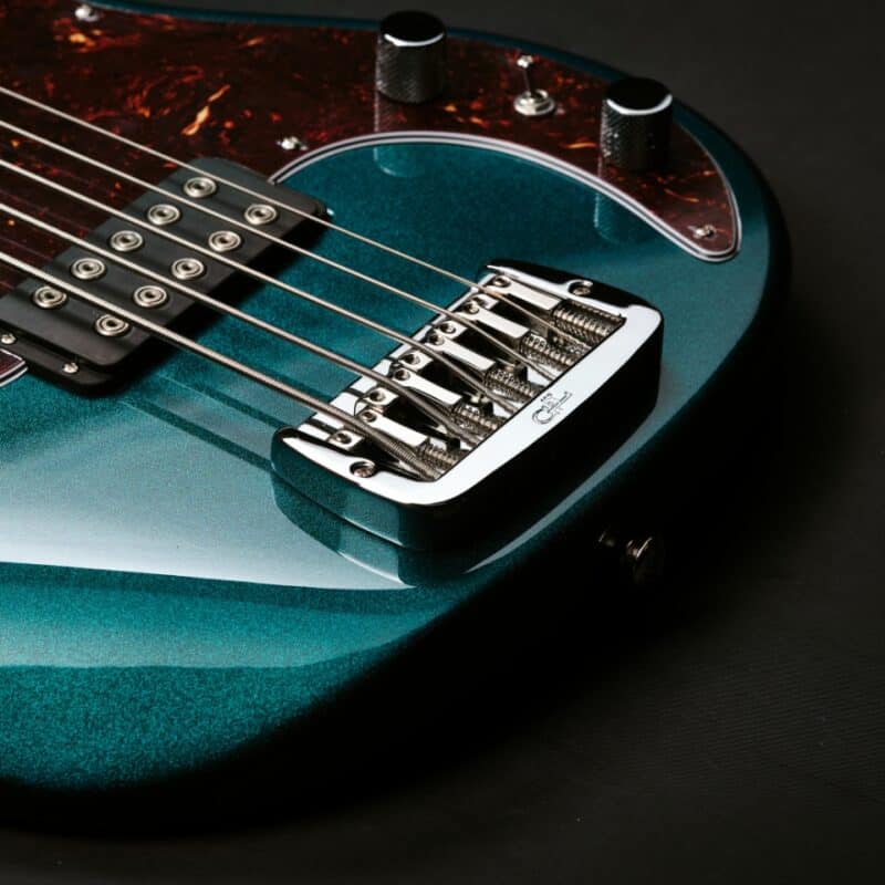 G&L Guitars Kiloton 5 Build To Order USA Emerald Blue Metallic Super ...