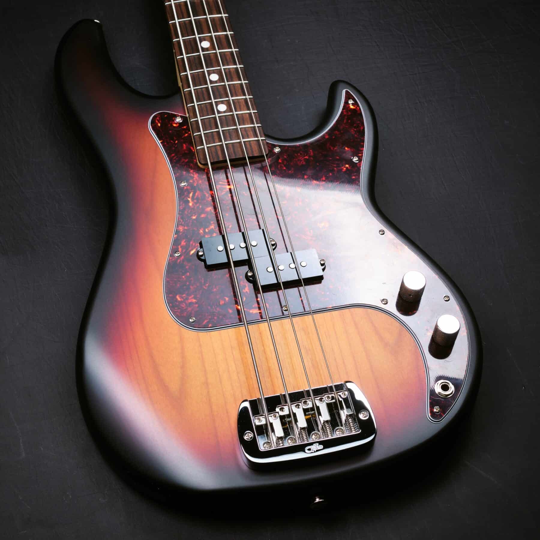 G&L Guitars LB-100 Build To Order USA 3-Tone Sunburst | Bass Buddha
