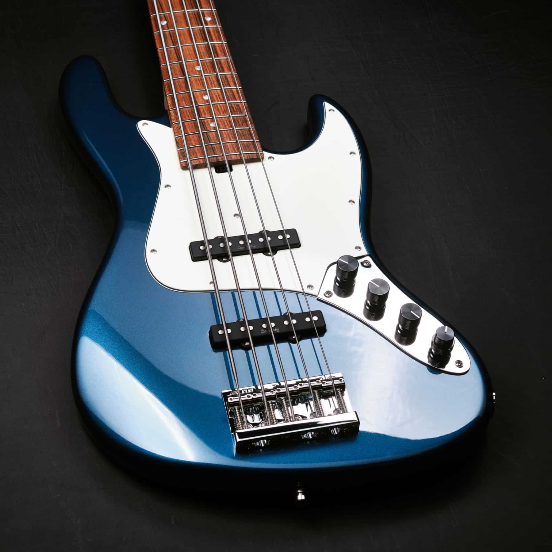 Sadowsky Metroline Vintage J 21-5 Solid Dark Lake Placid Blue | Bass Buddha
