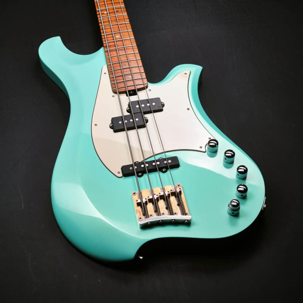 Bacci Guitars Marleo IV Seafrost Green | Bass Buddha