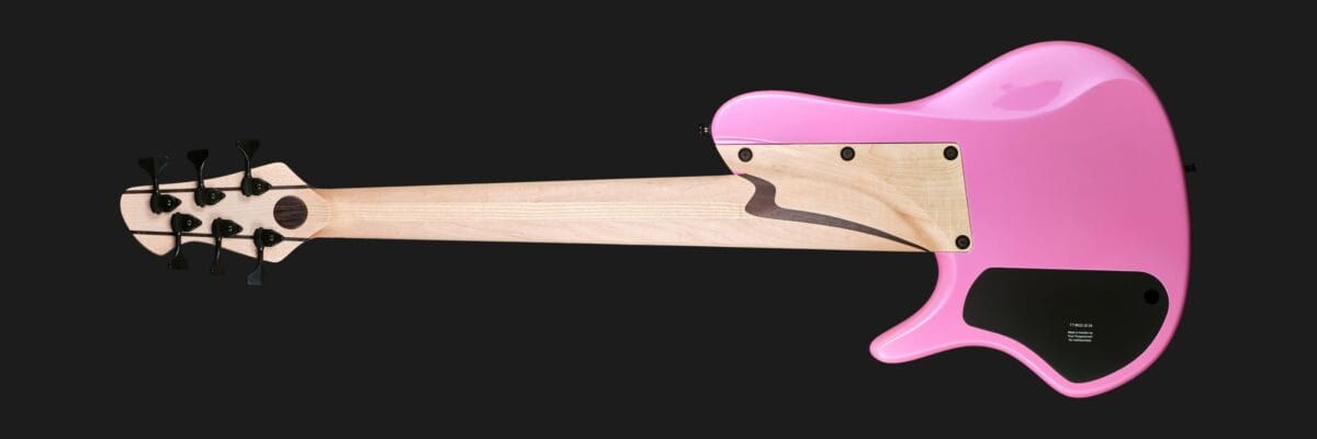 Mattisson HL-6 Pink Pearl 33" True Temperament Frets Team Built | Bass ...