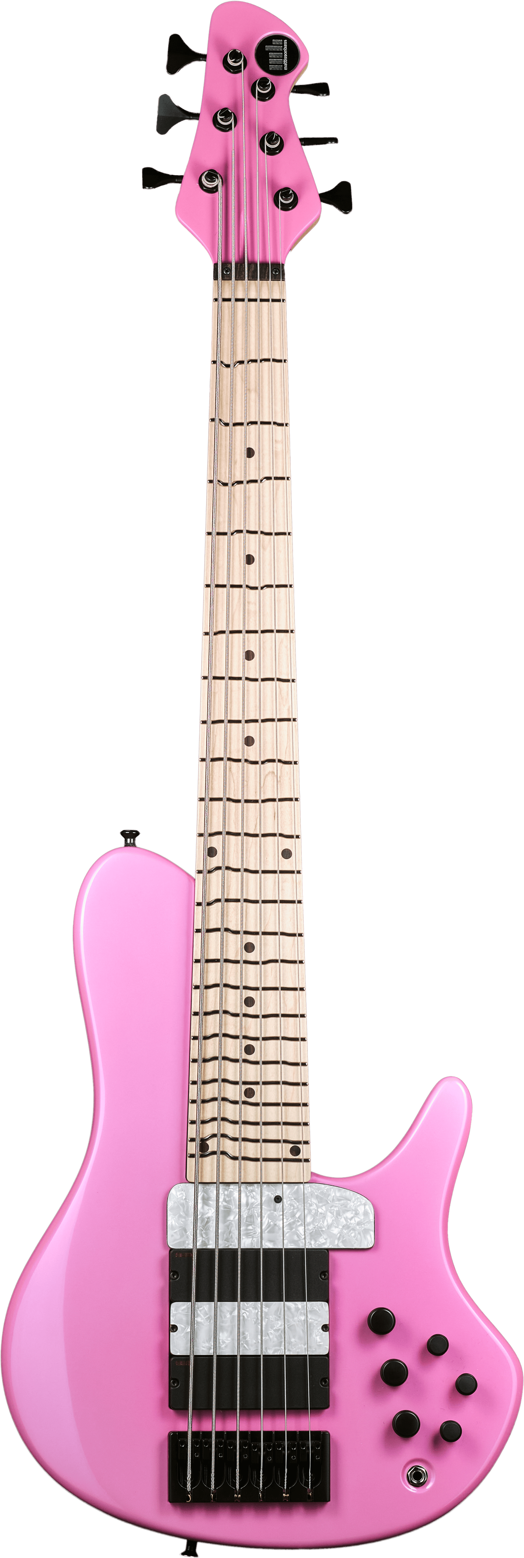 Mattisson HL-6 Pink Pearl 33" True Temperament Frets Team Built | Bass ...