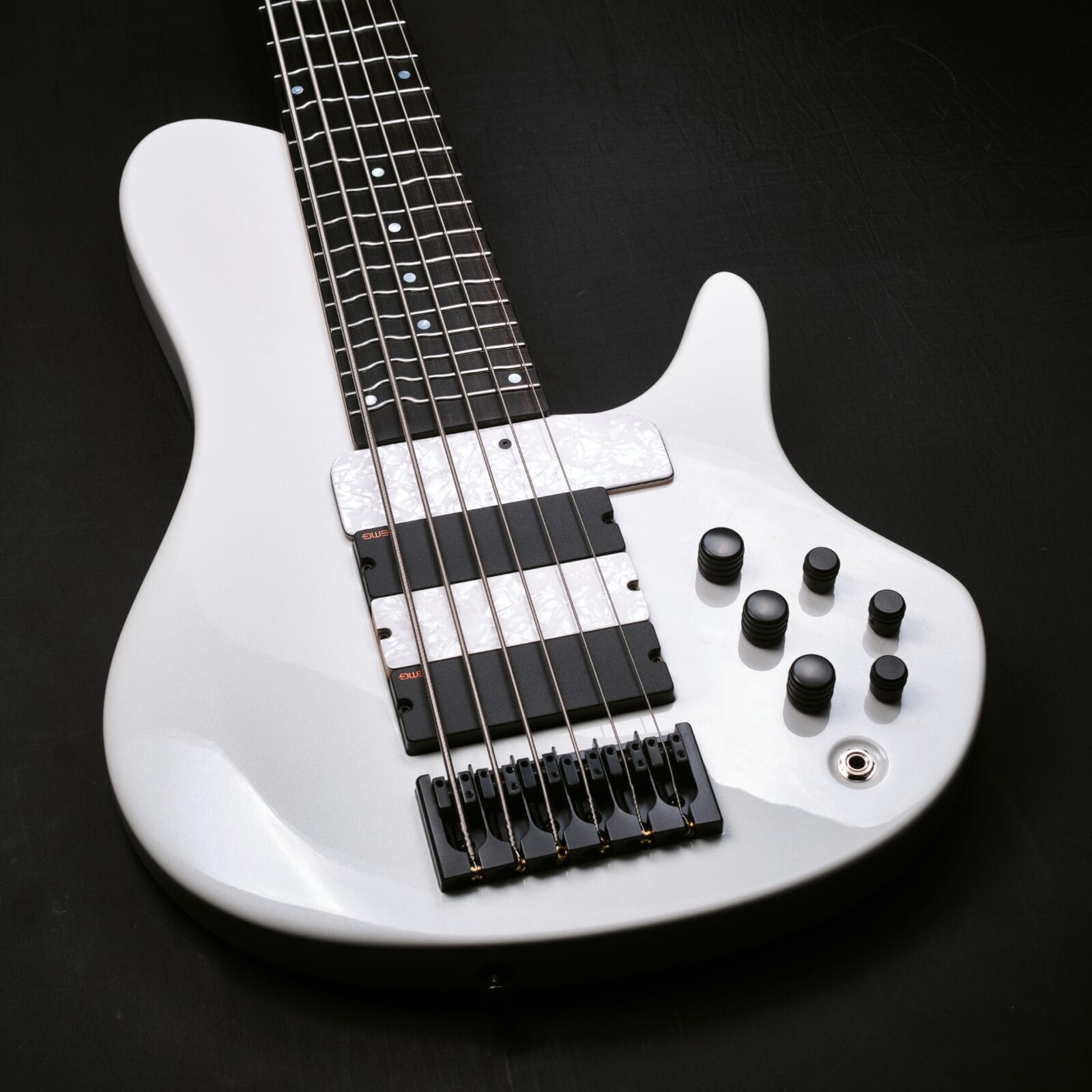 Mattisson HL-6 White Pearl 33" True Temperament Frets Team Built | Bass ...