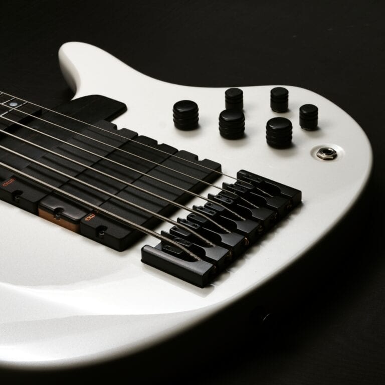 Mattisson HL-6 White Pearl 33" True Temperament Frets Team Built | Bass ...