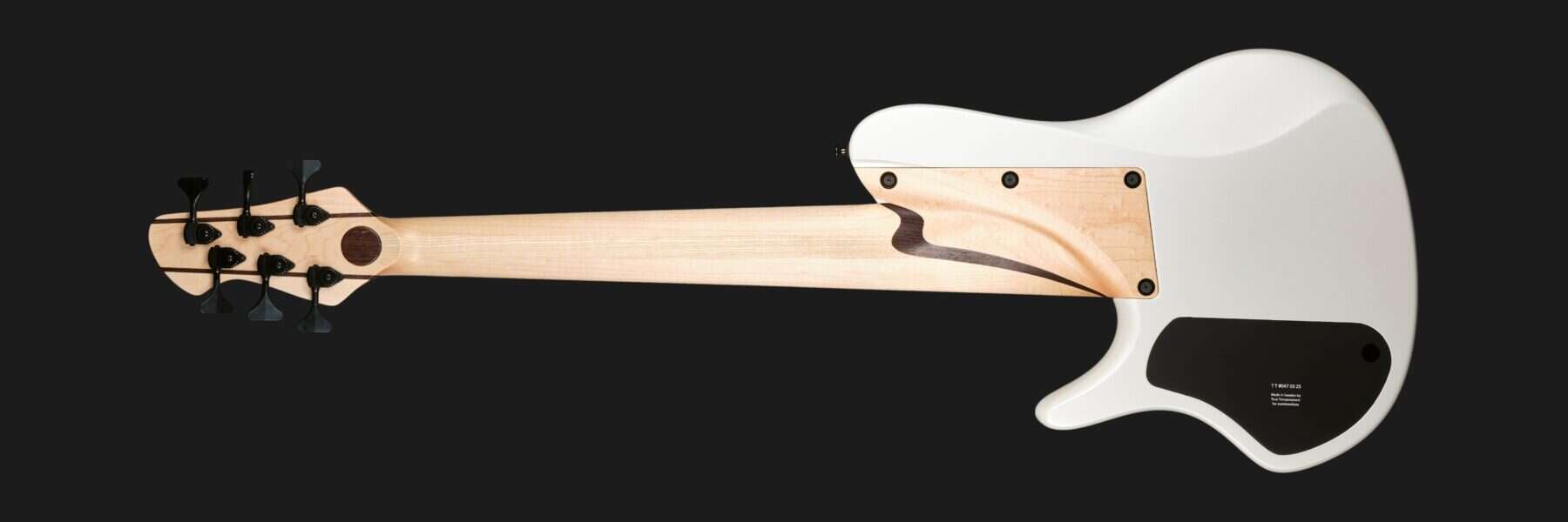 Mattisson HL-6 White Pearl 33" True Temperament Frets Team Built | Bass ...