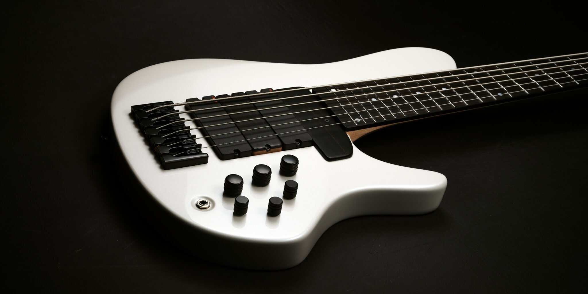 Mattisson HL-6 White Pearl 33" True Temperament Frets Team Built | Bass ...