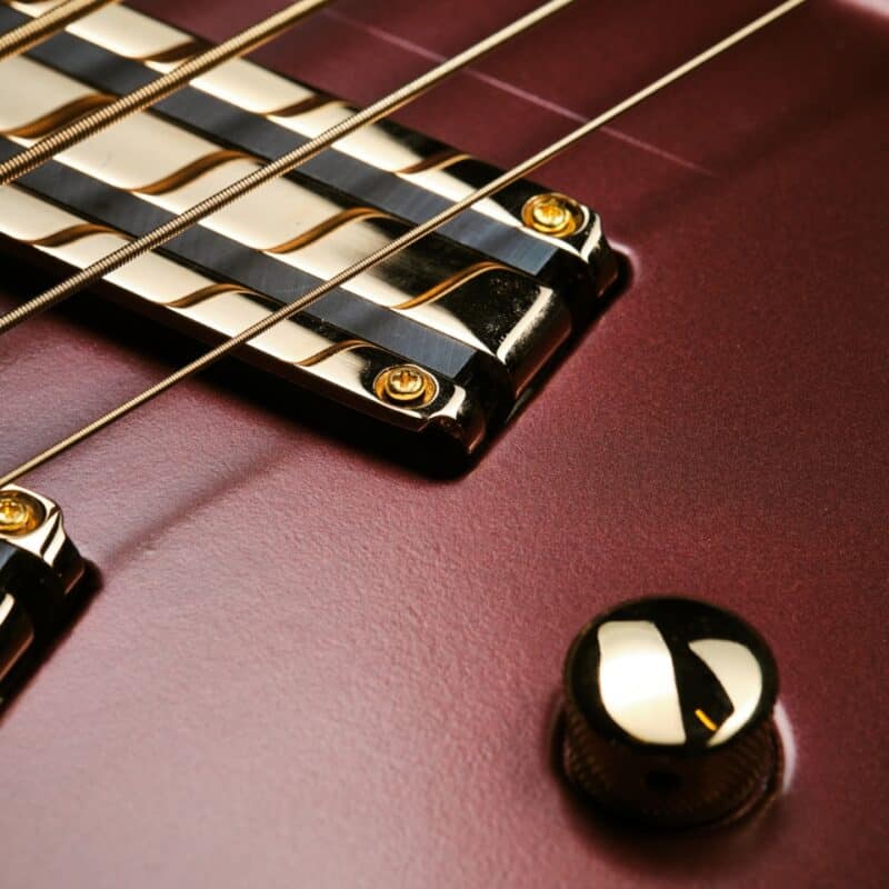 Meta Guitars Veil B-5 Midscale Gold Malbec | Bass Buddha