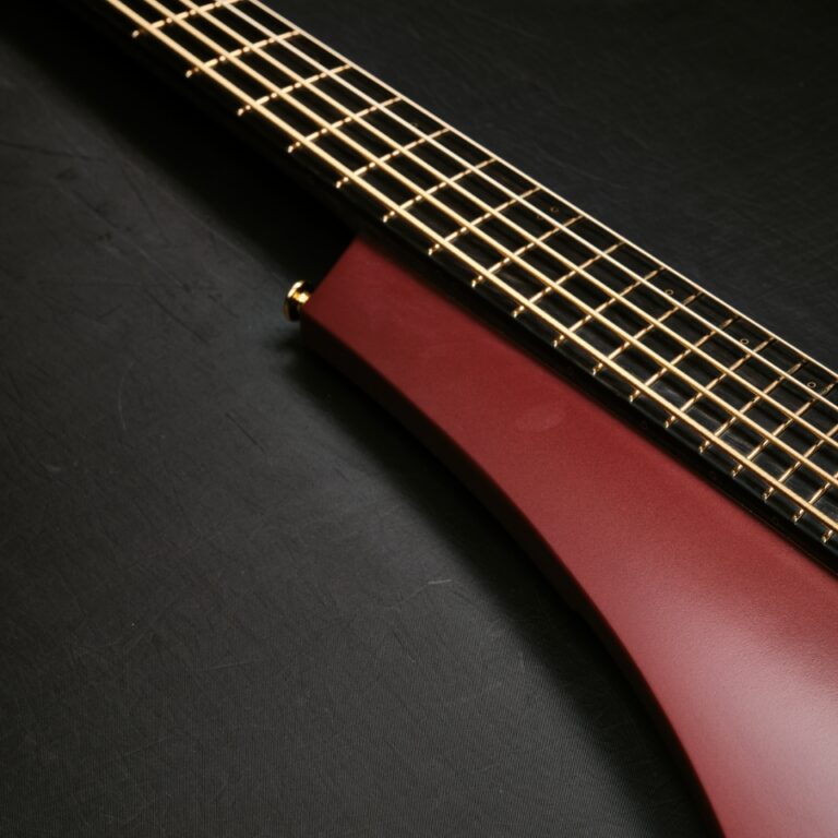 Meta Guitars Veil B-5 Midscale Gold Malbec | Bass Buddha