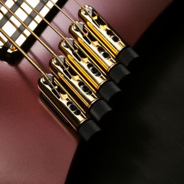 Meta Guitars Veil B-5 Midscale Gold Malbec | Bass Buddha
