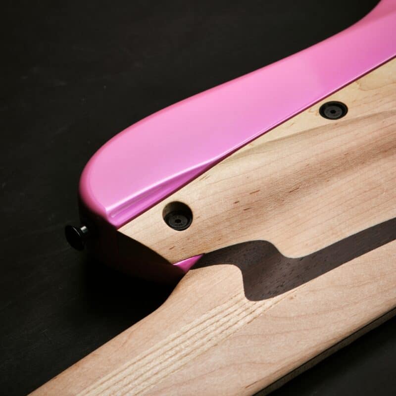 Mattisson HL-6 Pink Pearl 33" True Temperament Frets Team Built | Bass ...