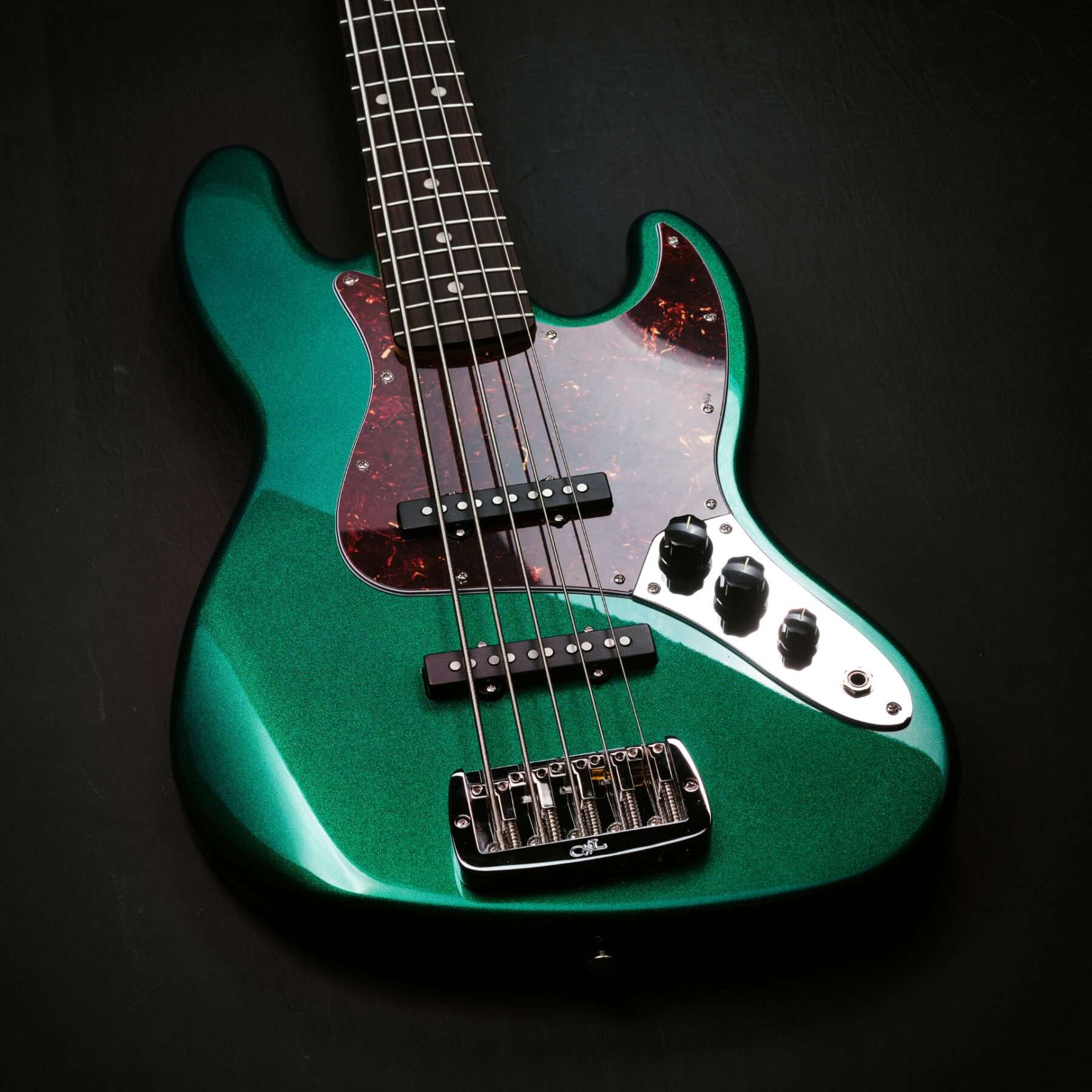 G&L Guitars JB-5 Build To Order USA Emerald Green Super Light Weight ...