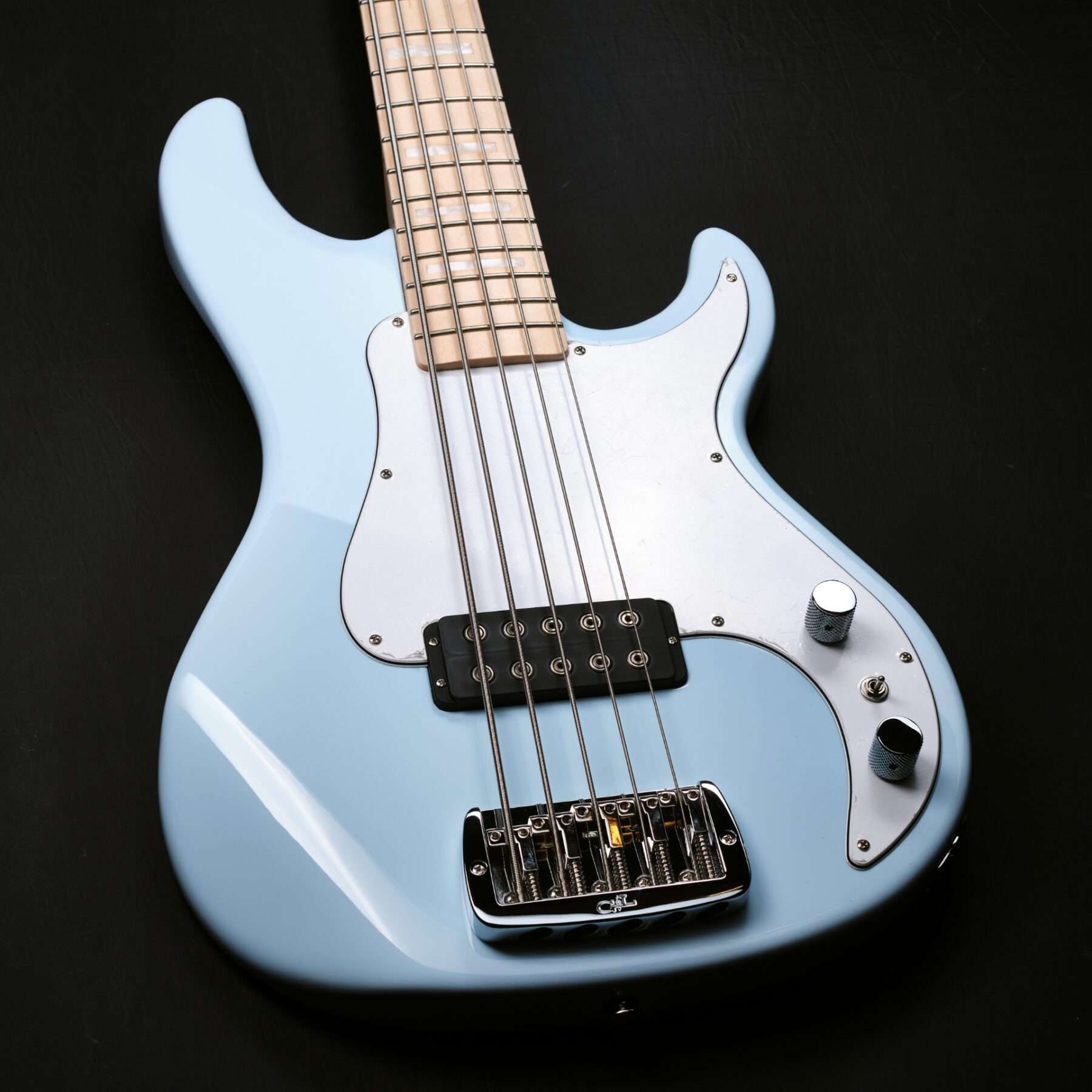 G&L Guitars Kiloton 5 Build To Order USA Sonic Blue Super Light Weight ...