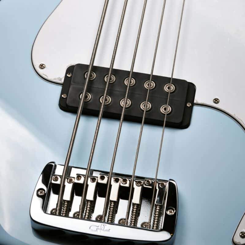 G&L Guitars Kiloton 5 Build To Order USA Sonic Blue Super Light Weight ...