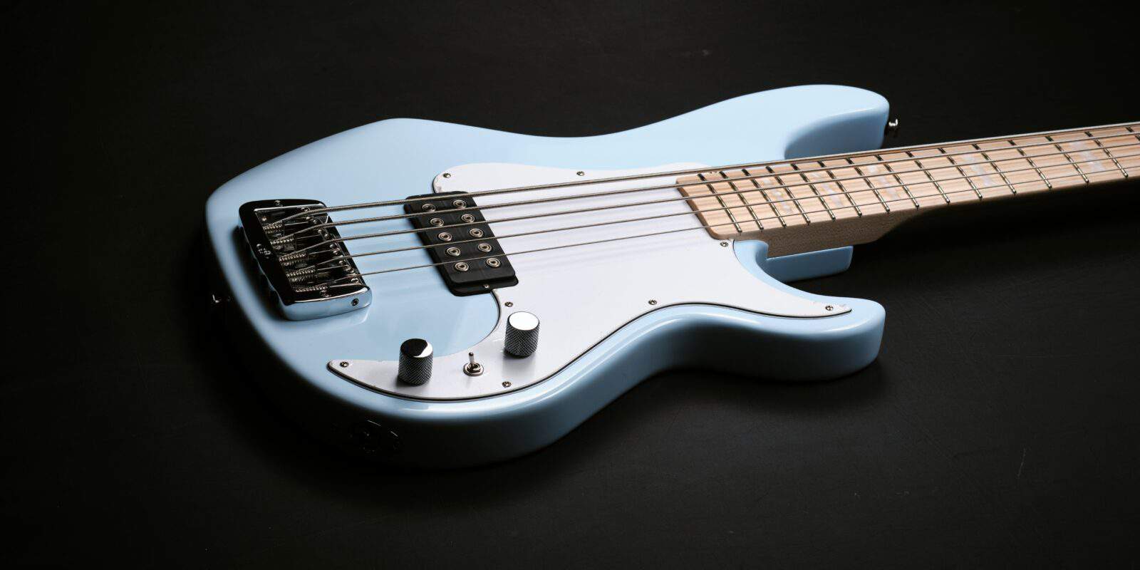 G&L Guitars Kiloton 5 Build To Order USA Sonic Blue Super Light Weight ...