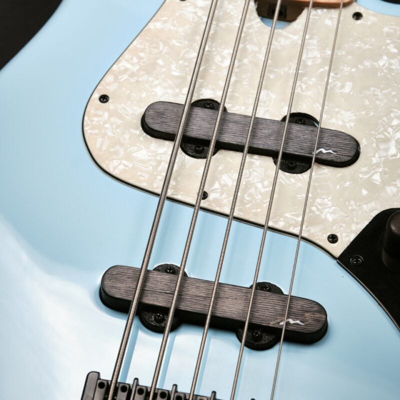 Preowned Marco Bass Guitars TFL-5 Sonic Blue | Bass Buddha
