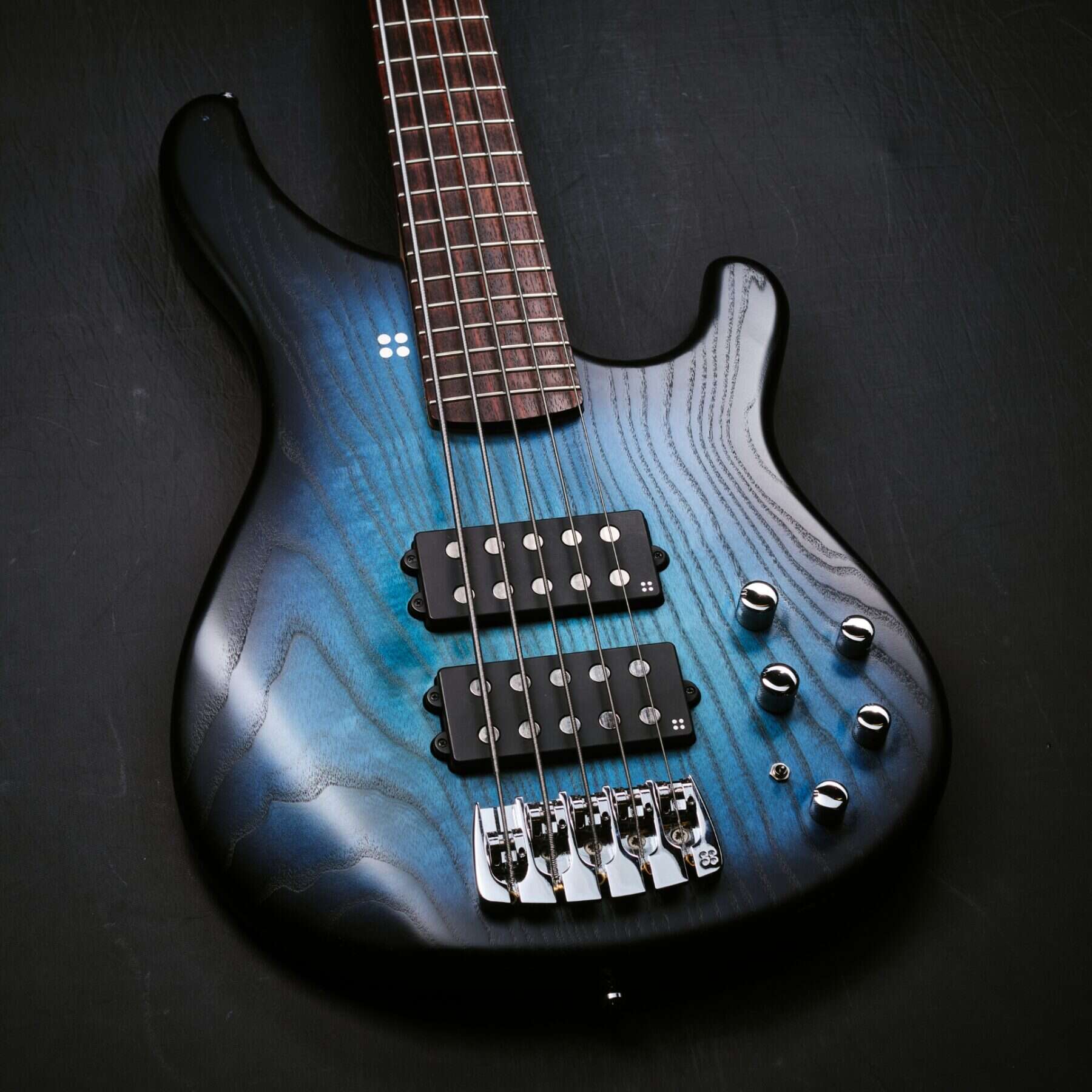 Preowned Sandberg Ken Taylor Standard 5 Matte Blue Burst | Bass Buddha