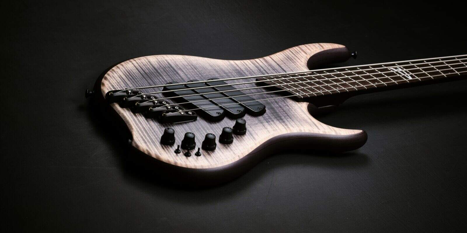 Dingwall Z3 Matte Black to Natural Reverse Burst | Bass Buddha