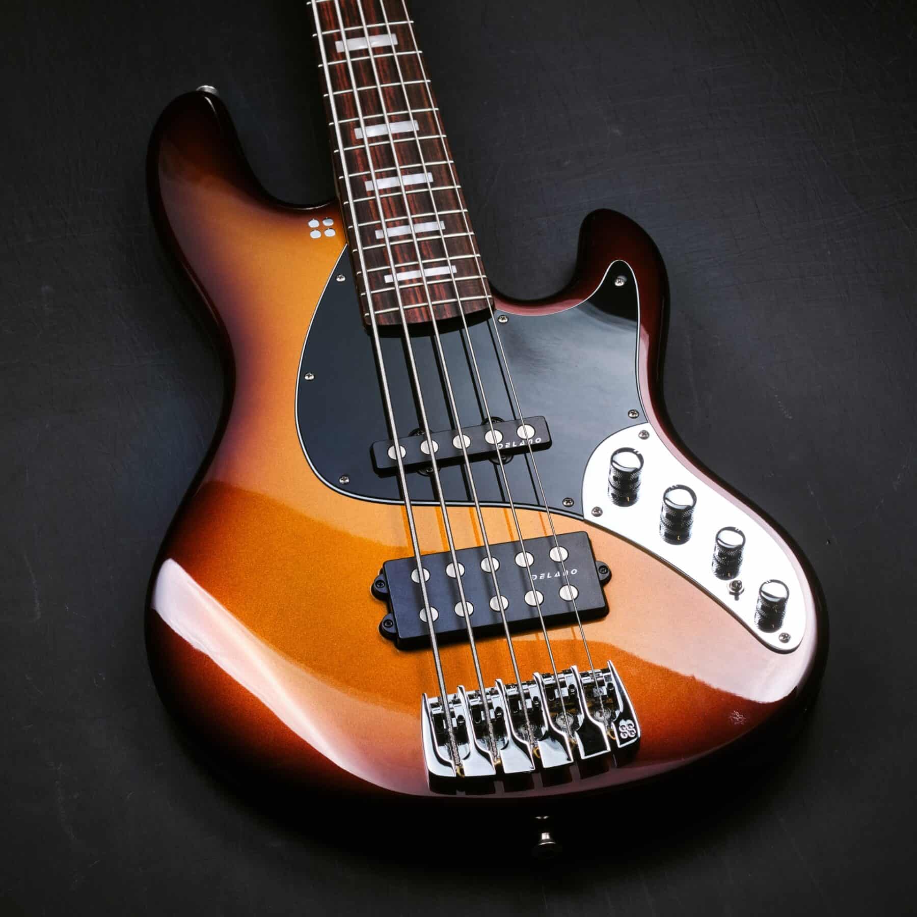 Preowned Sandberg TM5 Gold Burst High Gloss | Bass Buddha