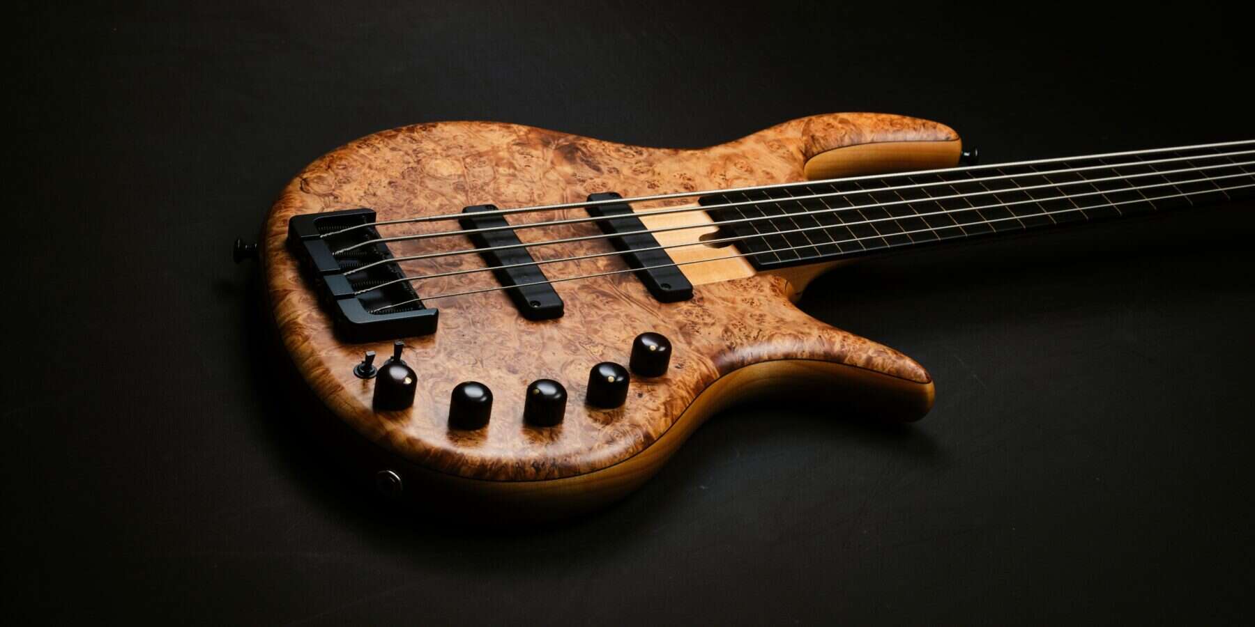 Pre-owned Elrick eVo Gold Series fretless 5 | Bass Buddha