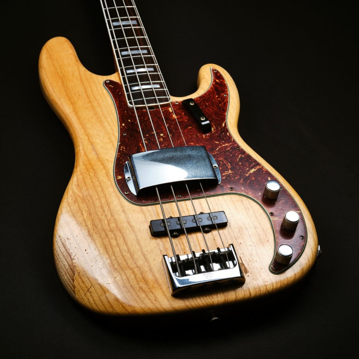Preowned Fender Custom Shop Fender P-Bass Special Master Build Dave ...